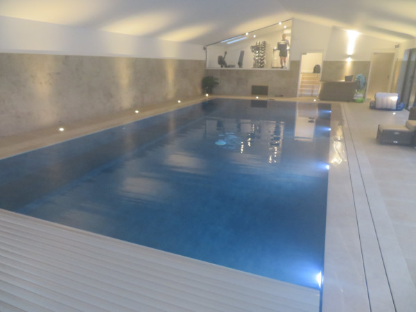 Deck Level Pool with Gym