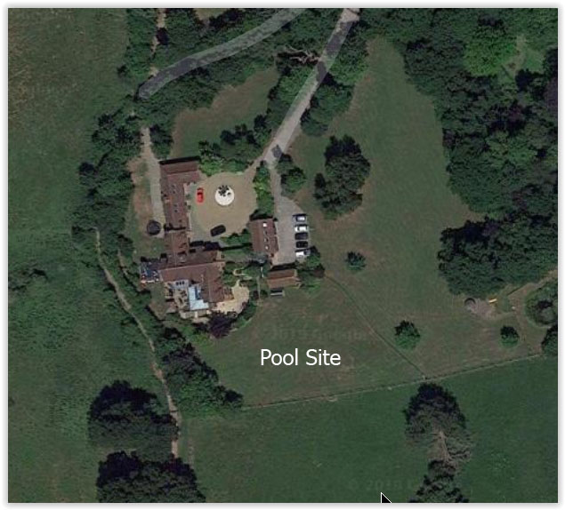 Freeboard Pool with Roman Steps